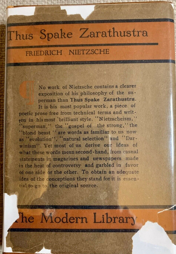 Friedrich Nietzsche in The Modern Library